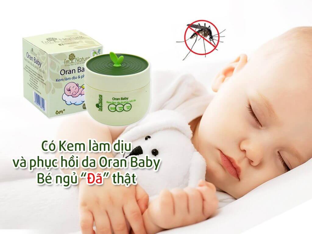 [Freeship] Kem muỗi Oran Baby I'M NATURE - Đại Lý I'm Nature