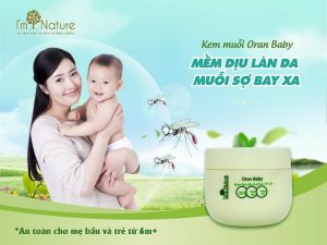 [Freeship] Kem muỗi Oran Baby I'M NATURE - Đại Lý I'm Nature